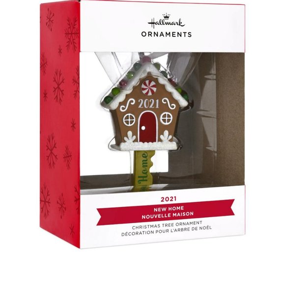 Hallmark | Holiday | Hallmark New Home Ornament 22 Gingerbread House ...